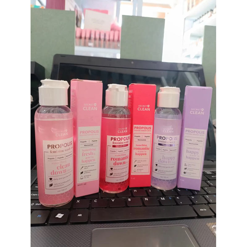 2in1 SECRET CLEAN paket propolis feminine ( Wash + Spray ) | 蝦皮購物