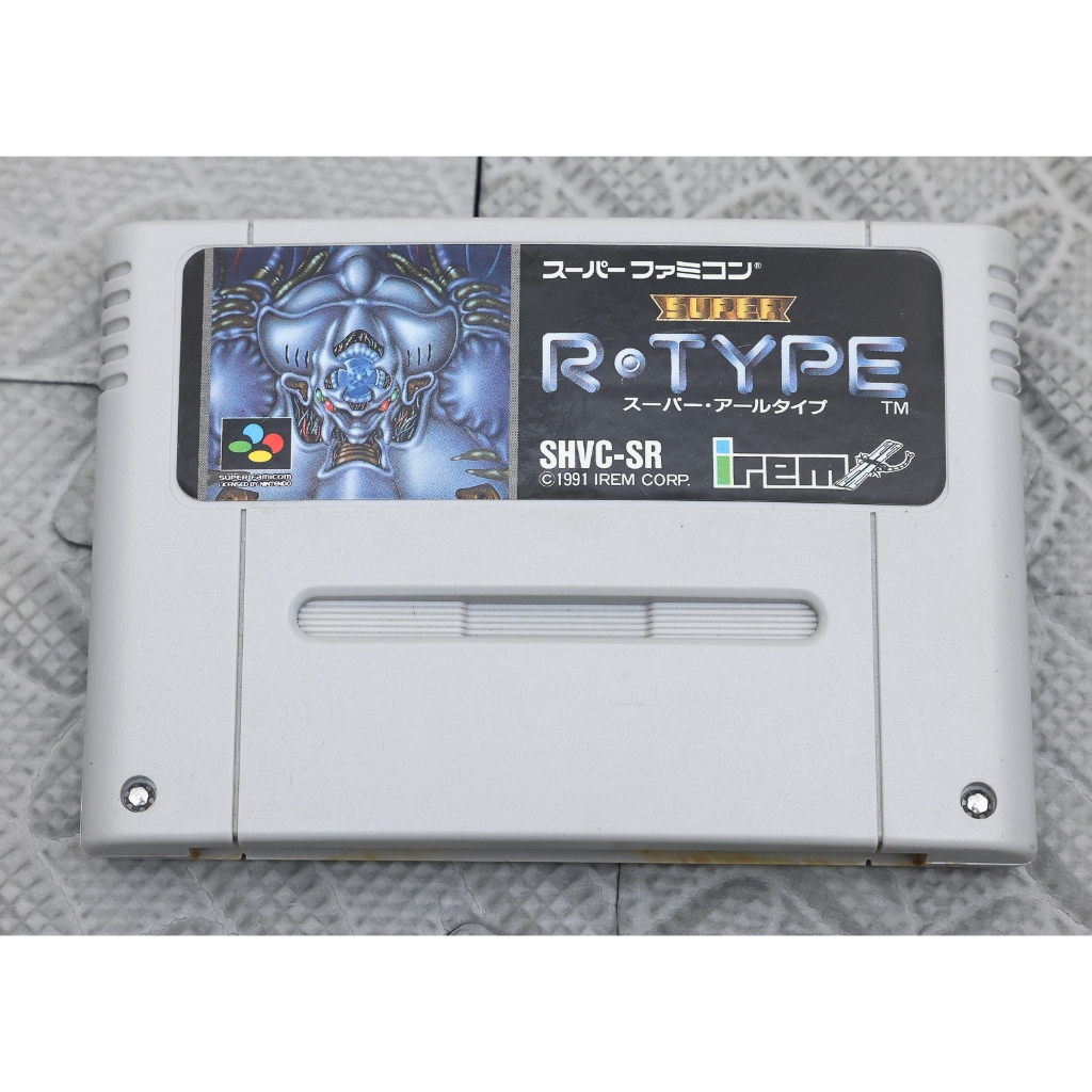二手 Super R-Type 超級異形戰機 Nintendo Super Famicom SFC 超級任天堂 日版 | 蝦皮購物