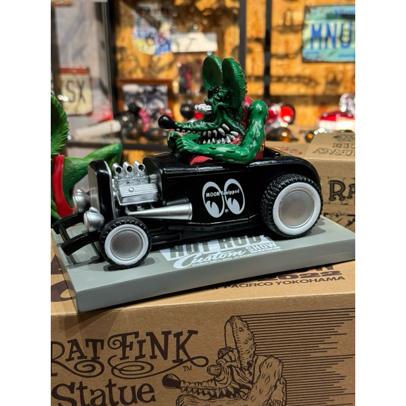 RAT FINK 2022 HOT ROD CUSTOM SHOW 30th MOONEYES 橫濱 會場限定 | 蝦皮購物