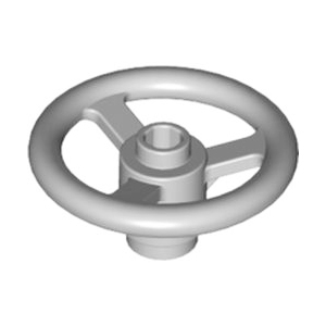 COOLPON｜這是樂高®LEGO®的正版零件 科技 2819 操舵 方向盤 4580510 淺灰 | 蝦皮購物