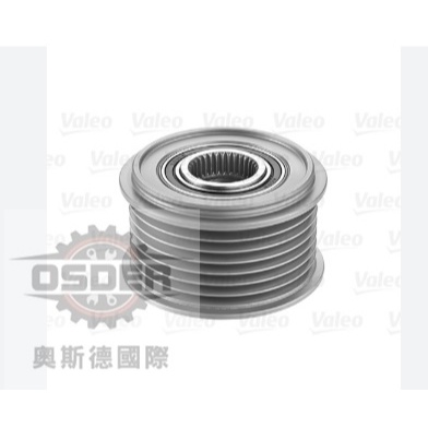 【奧斯德VAG】021903119L 發電機皮帶盤 發電機軸承 單向軸承 福斯 TOUAREG 奧迪 Q7 德國原廠 | 蝦皮購物