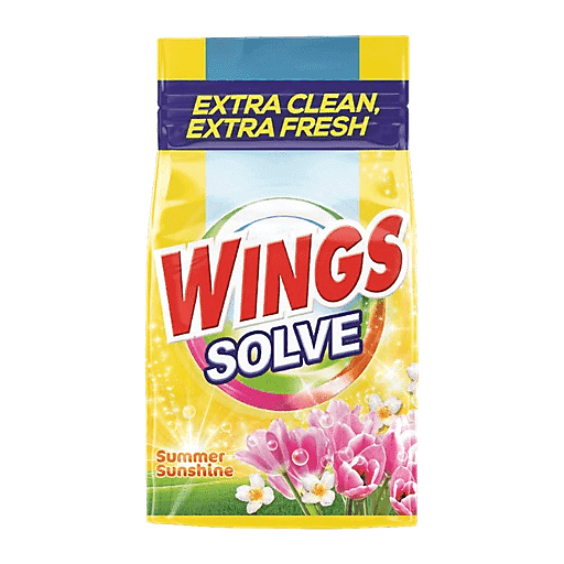 WINGS SOLVE Detergent Powder Summer Sunshine_1.1kg | 蝦皮購物
