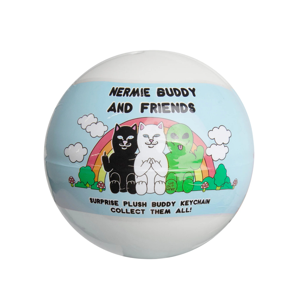 [ YAV ] RIPNDIP 中指貓 美國授權經銷 Nermie Buddy N Friends 玩偶 鑰匙圈 盲盒 | 蝦皮購物