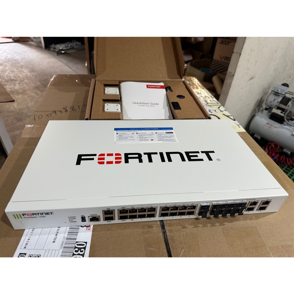 ☆庫存全新品☆Fortinet FortiGate 100F 網路安全防火牆 FG-100F | 蝦皮購物