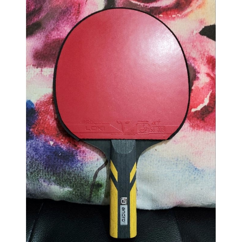 日版 ANDRO NOVACELL OFF/S 桌球拍 含皮（nittaku butterfly xiom stiga） | 蝦皮購物