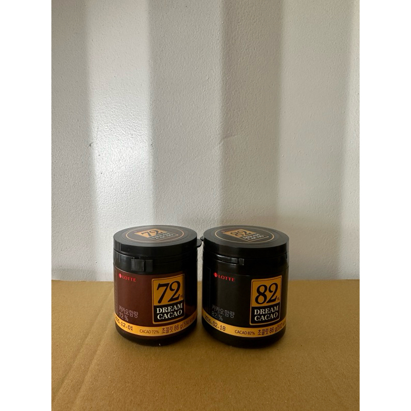 Lotte 韓國樂天骰子巧克力(86g) （72%/82%） | 蝦皮購物