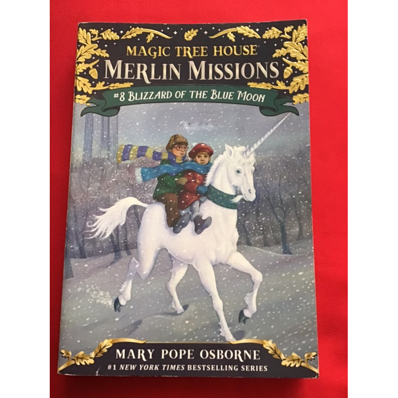Magic Tree House Merlin Missions #1.2.3.4.5.7.8（有螢光筆畫記） | 蝦皮購物