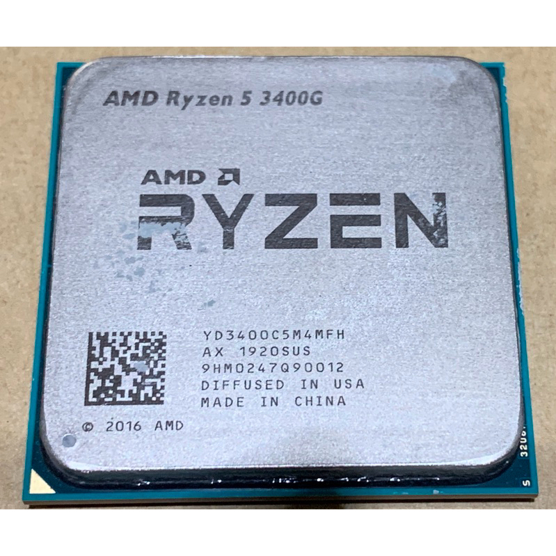 AMD Ryzen R5-3400G 3.7G 4C8T 有內顯 | 蝦皮購物