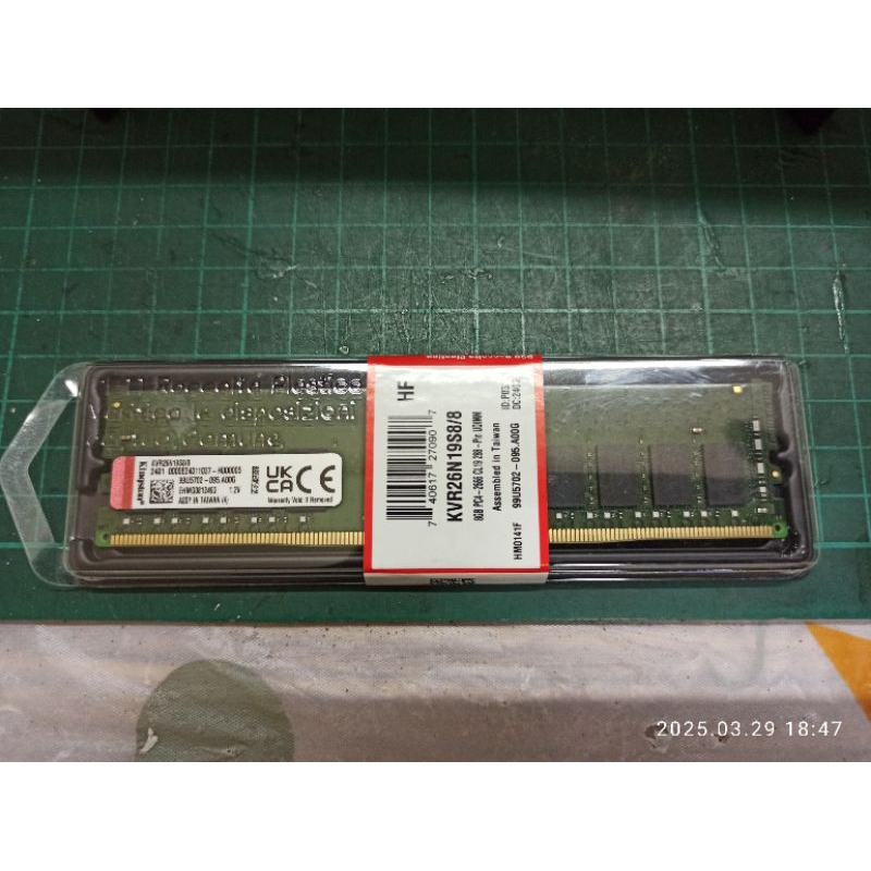 全新 金士頓DDR4 2666.8G 記憶體 | 蝦皮購物
