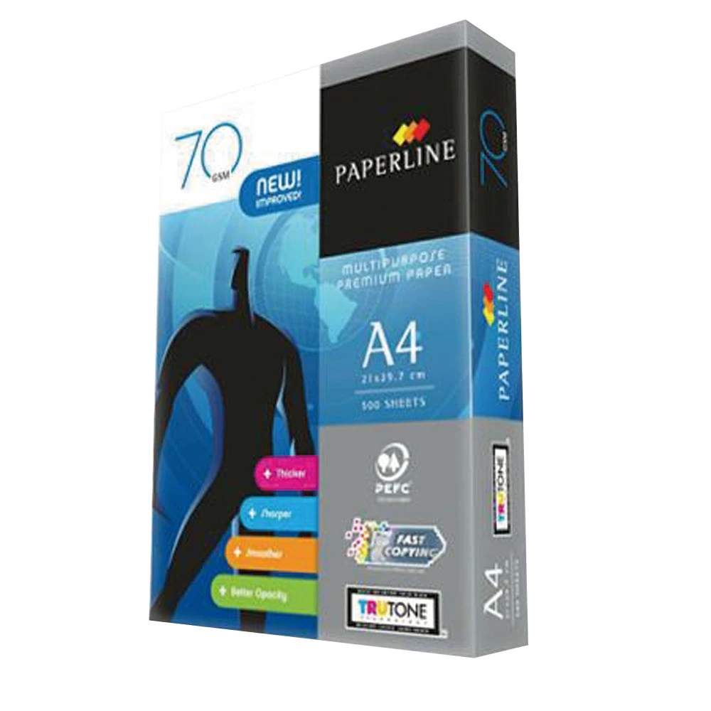 【金兔子事務所】現貨⚡秒發 PAPERLINE A4 地球藍 影印紙 70P 一包 | 蝦皮購物