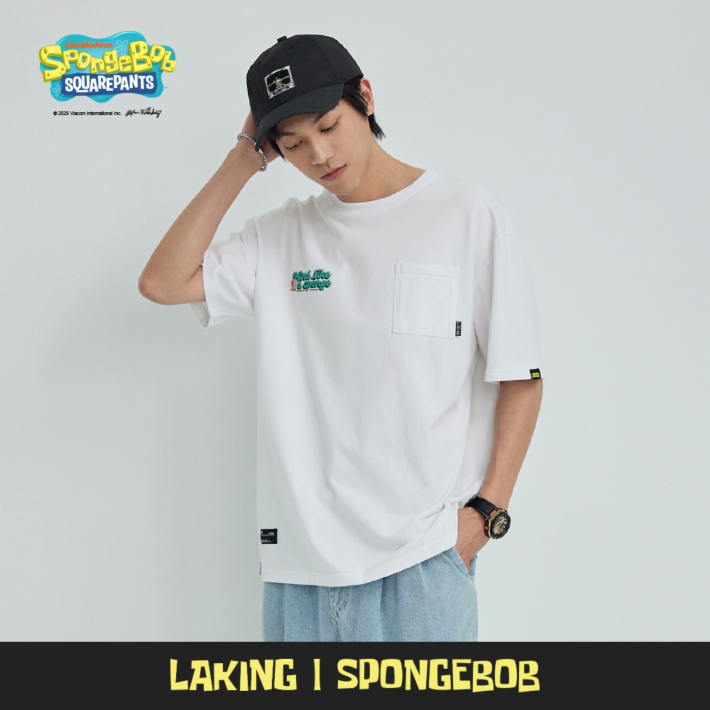 LAKING-海綿寶寶-奇妙探險短T | 蝦皮購物