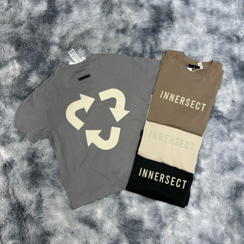 【Junshoes嘉義實體店面】現貨 INNERSECT 三生萬物 文字Logo背後循環 短T 短袖 | 蝦皮購物