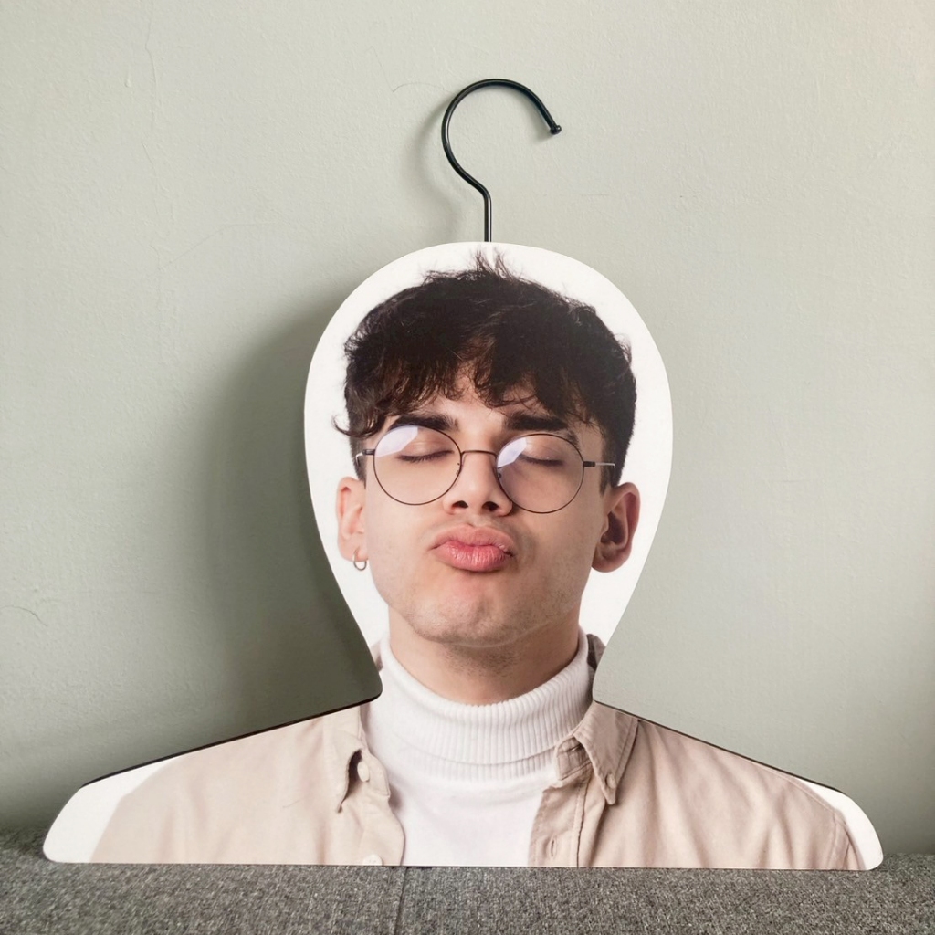 FunPrint [客製] 人形衣架 情人節禮物/生日禮物 | 蝦皮購物