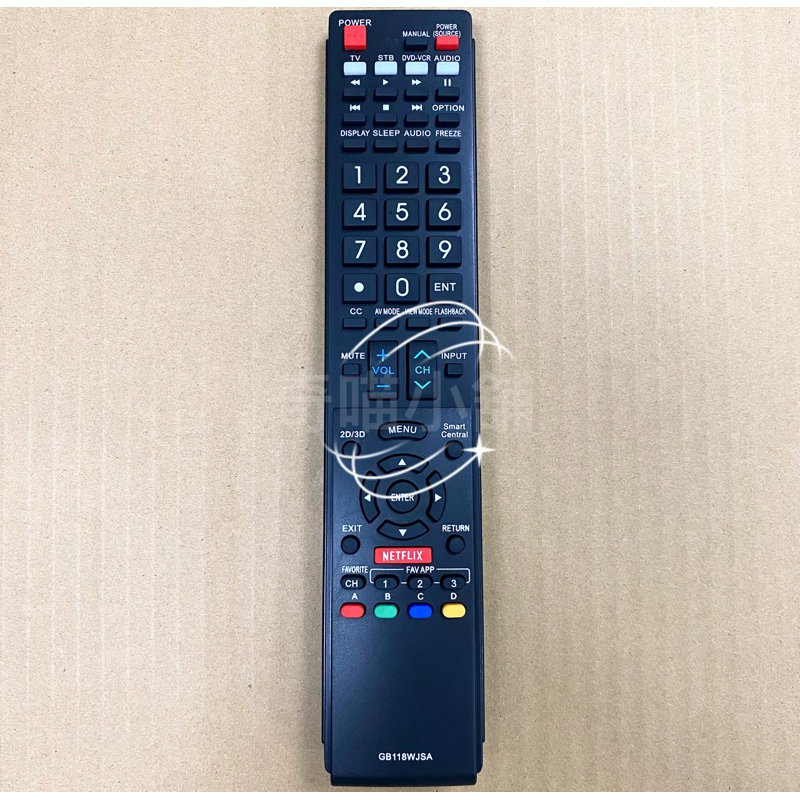 夏普電視遙控器 GB118WJSA 紅外線遙控器 LE655U LE657U LE652U LE745U LE755U | 蝦皮購物
