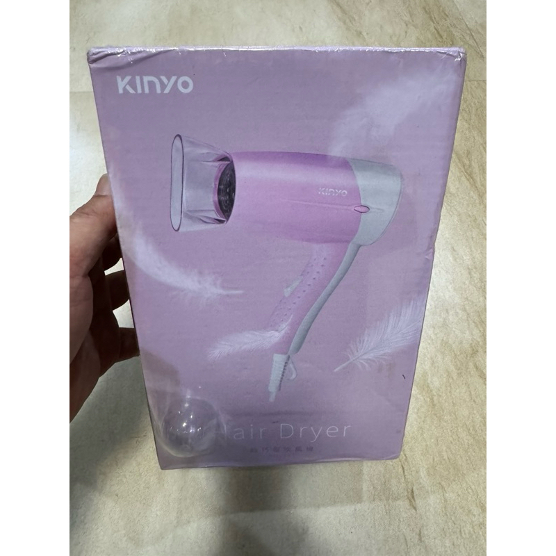 KINYO KH-181 白色 金葉 輕巧型吹風機 2檔溫控 過熱自動斷電 體積小巧方便攜帶 | 蝦皮購物