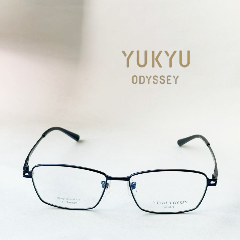 【YUKYU ODYSSEY】日本｜純鈦｜AVANTI 商務系列｜男士款｜手工框｜低調｜長方框｜內斂【唯光眼鏡】 | 蝦皮購物