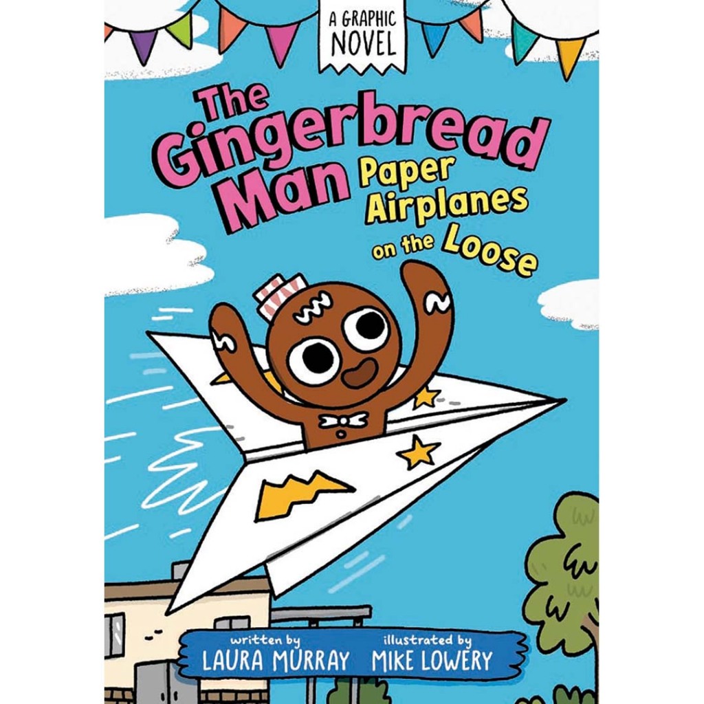 THE GINGERBREAD MAN 03: PAPER AIRPLANES ON THE LOOSE初階英文圖像小說 | 蝦皮購物