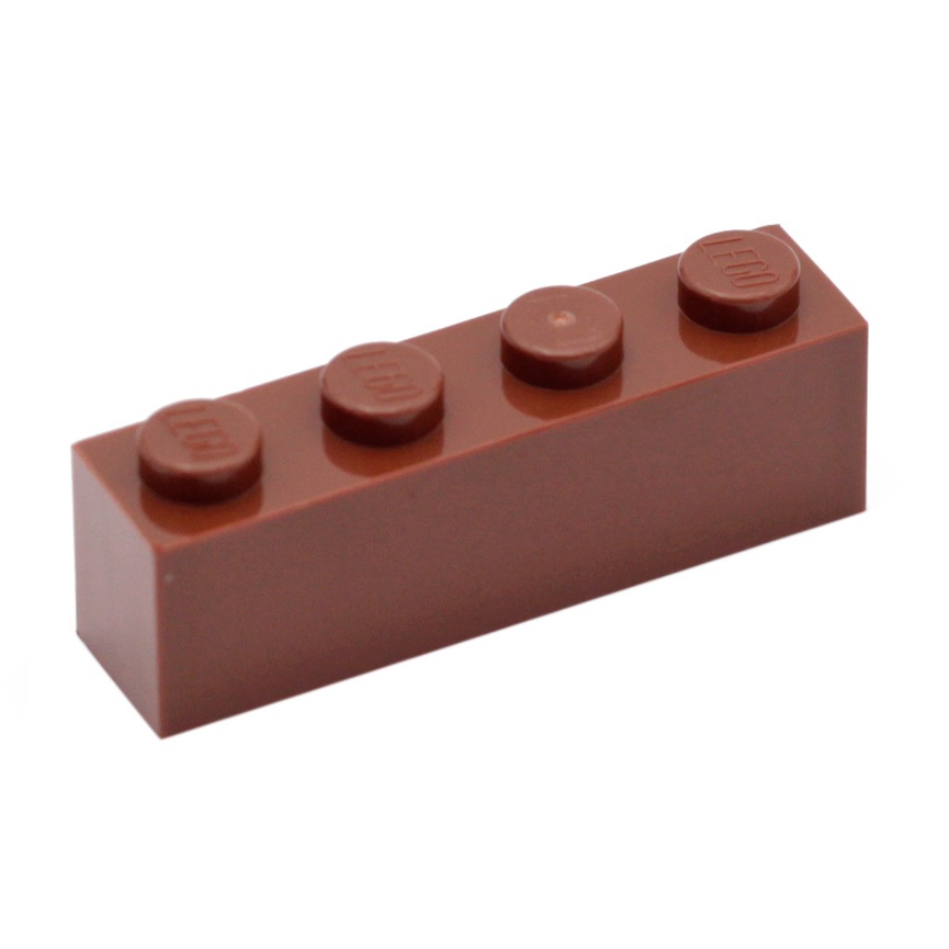 COOLPON｜這是樂高®LEGO®的正版零件 紅棕 3010 6146 Brick 1x4 6146 4211225 | 蝦皮購物