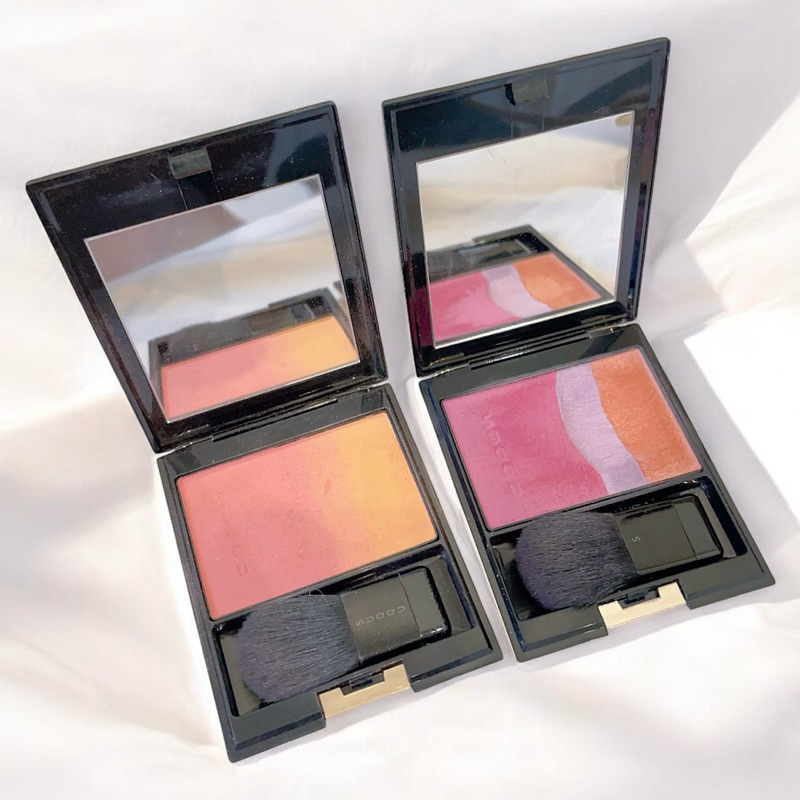 ᵕ̈ ᑋᵉᑊᑊᵒ 私物 很新 正貨 SUQQU 晶采淨妍頰彩 7.5g #104 紅小豆 限定色 #01 蕾咲 漸變色 | 蝦皮購物