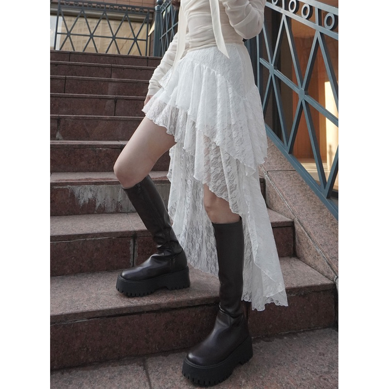 ｜日本代購｜ 品牌女裝GRL 2Way內搭蕾絲裙(2 color) | 蝦皮購物