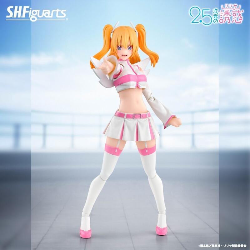 代理 全新現貨 Bandai SHF S.H.F 2.5次元的誘惑 莉莉艾露 天使空挺隊/理理沙 1/12 超商免運 | 蝦皮購物