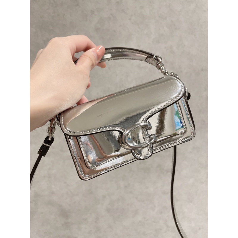 COACH STUDIO 12（迷你包/銀色） | 蝦皮購物