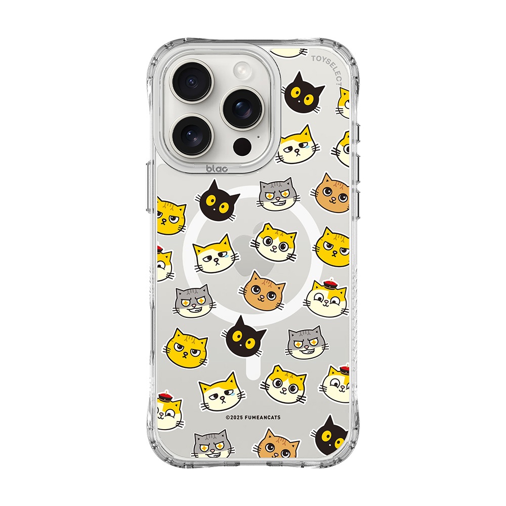 【TOYSELECT】黃阿瑪表情貼亂花抗黃防摔MagSafe iPhone手機殼 | 蝦皮購物