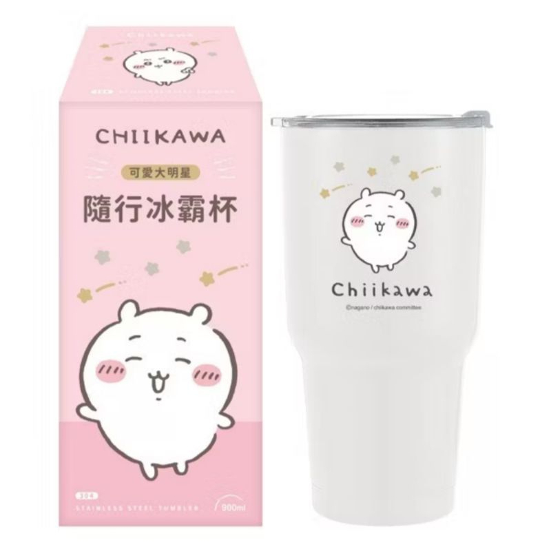 全新 御衣坊 吉伊卡哇 Chiikawa 900ml 304 不鏽鋼 隨行冰霸杯 隨行杯 冰霸杯 保冷杯 保溫杯 環保杯 | 蝦皮購物