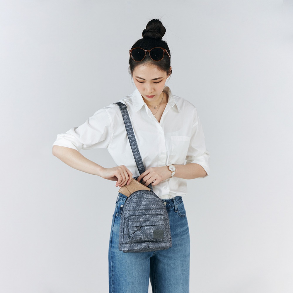 【CIPU】Airy後背包 防潑水 大容量 後背包 媽媽包 雙肩包 空氣包 多格層 收納 (ECO羽織灰) | 蝦皮購物