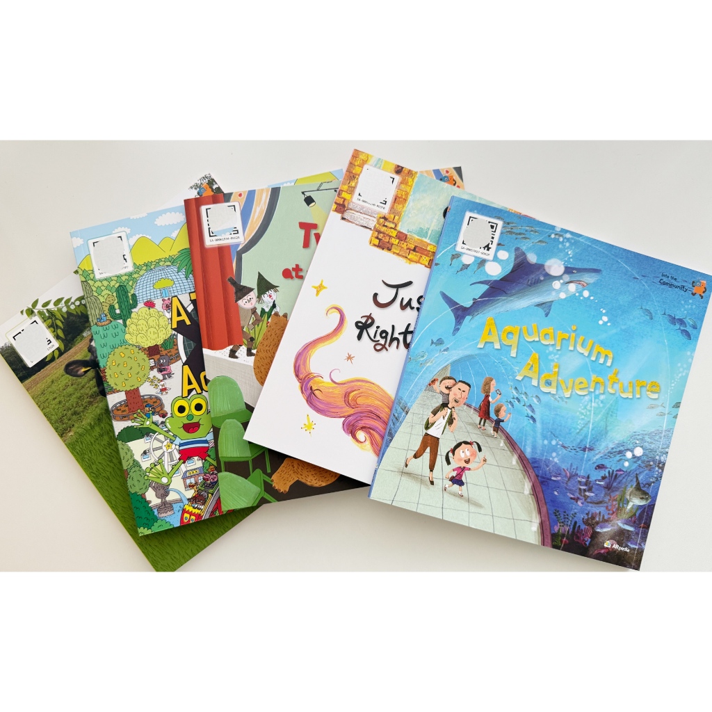 ARpedia Into the Community 兒童虛實互動式學習英文繪本-含長頸鹿Spotty套組 | 蝦皮購物