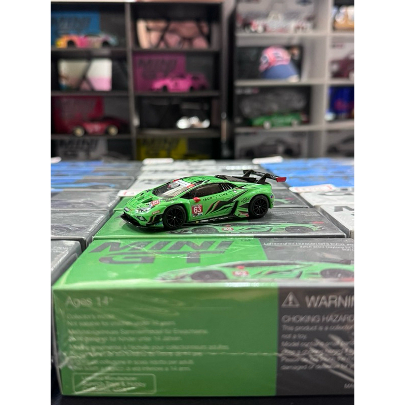 【波波車庫】Mini GT #813 Lamborghini 小牛GT3 EVO2 Daytona 24耐 | 蝦皮購物