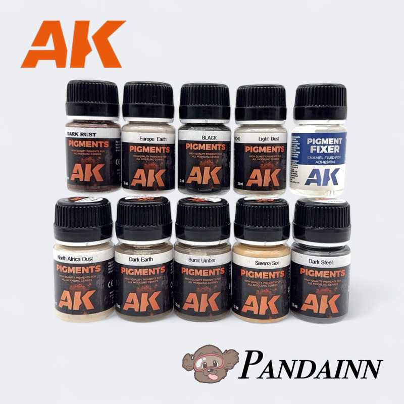 (Pandainn)現貨 全系列 AK 粉彩舊化土 色粉 舊化 AK039 AK040 AK041 AK042模型用品 | 蝦皮購物