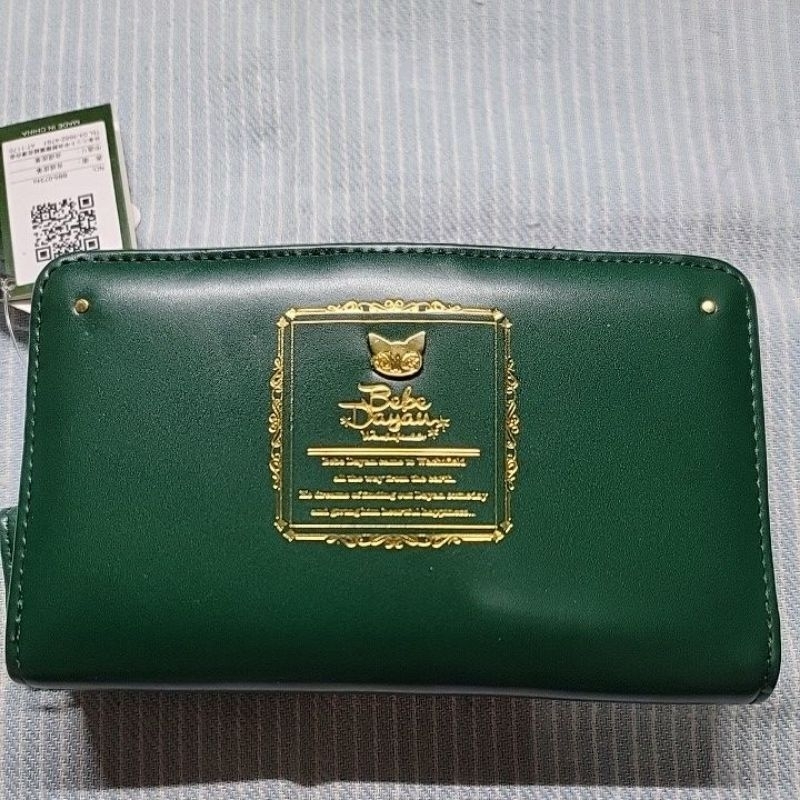 現貨全新 Wachifield Dayan Bebe Dayan 瓦奇菲爾德 達洋 達洋貓 二折中夾 二折中皮夾 深綠款 | 蝦皮購物