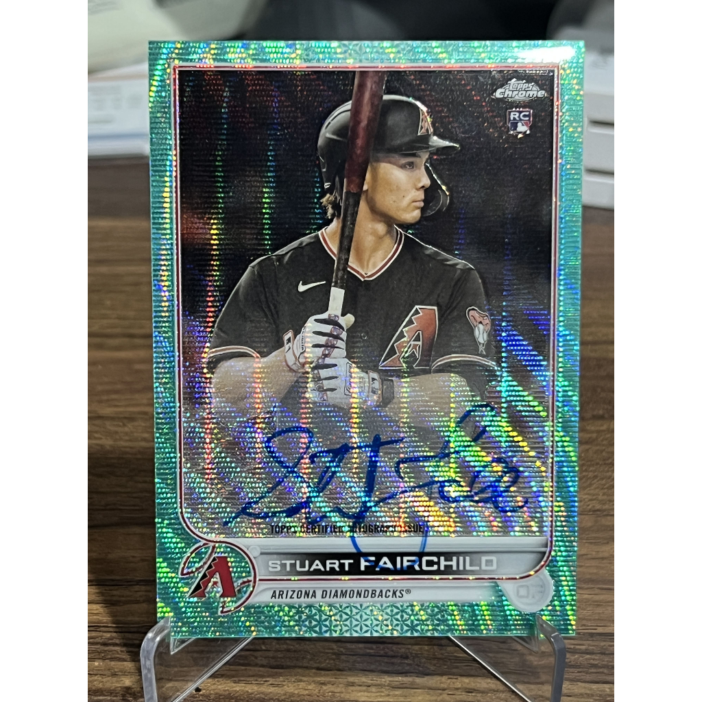 2022 Topps Chrome Stuart Fairchild 費仔 /199 簽名球員卡 WBC 中華隊 | 蝦皮購物
