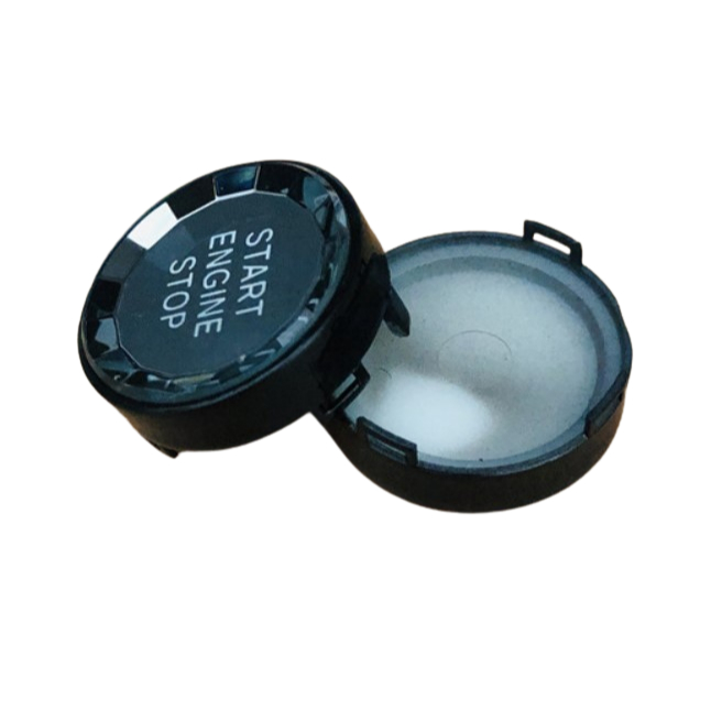 黑色 水晶 塑膠 E底盤 一鍵啟動按鈕蓋 適用 E87 E90 E92 E93 E60 E63 E84 E83 E70 | 蝦皮購物