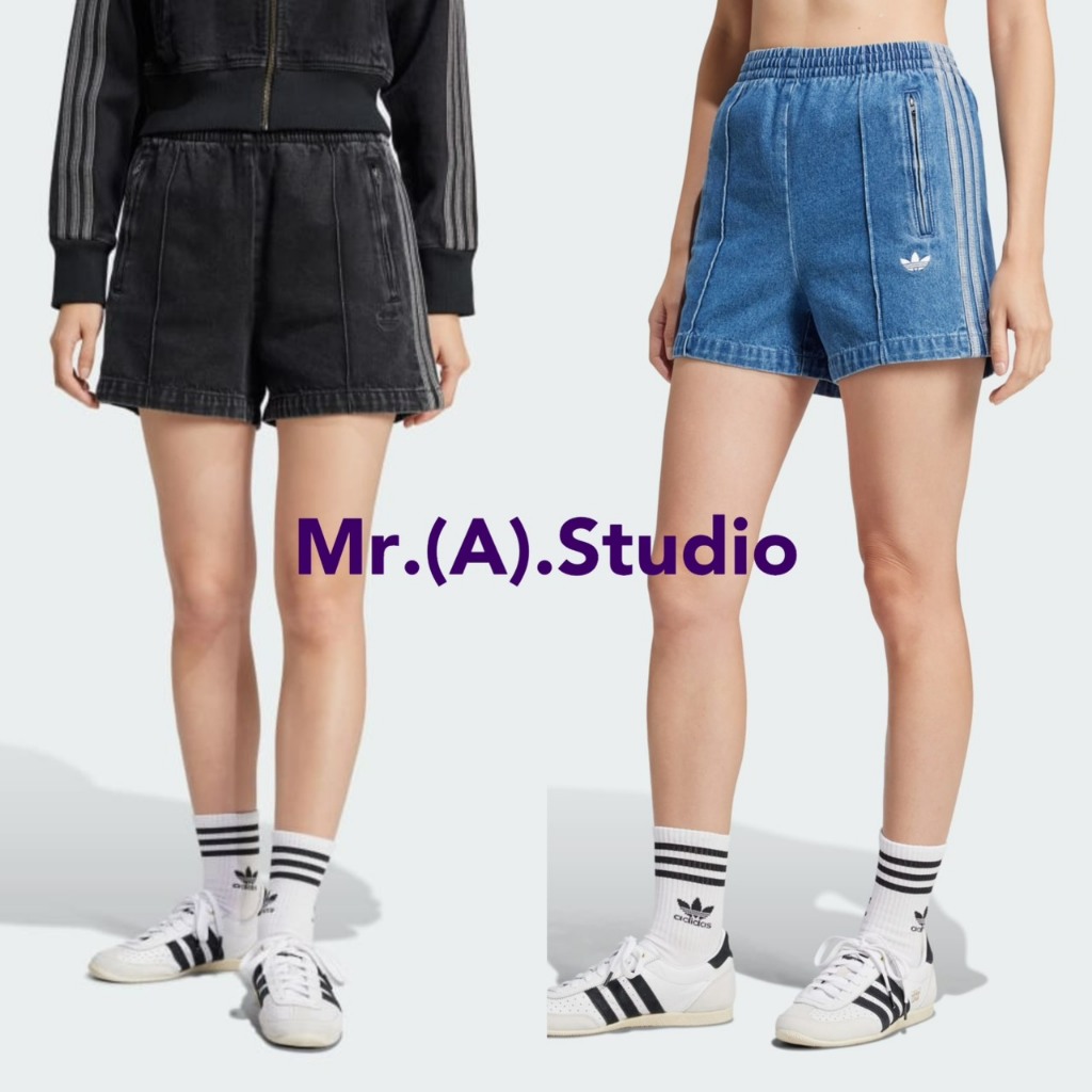 Mr.A😈A先生 Adidas 女款 Firebird Shorts 運動 休閒 牛仔 短褲 JD2562 JD3107 | 蝦皮購物