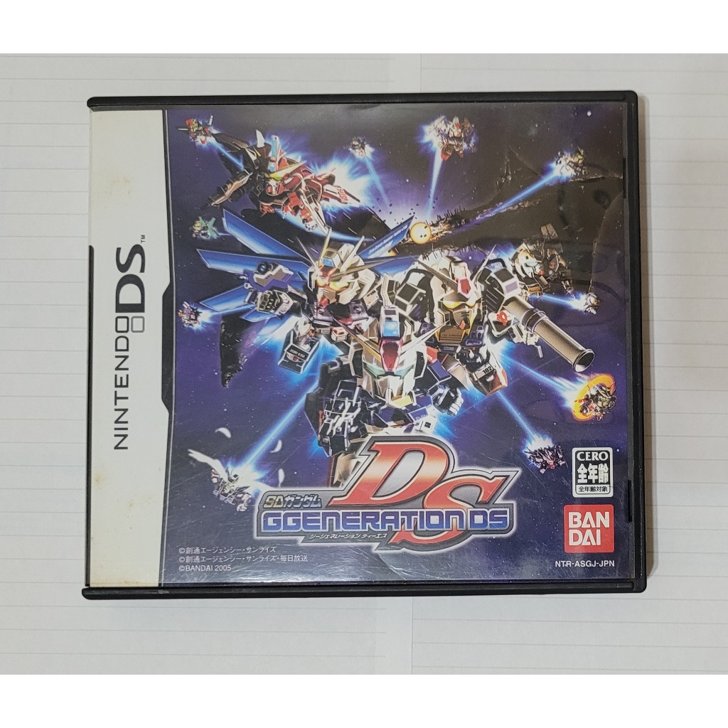 NDS SD 鋼彈 G 世代 DS SD GUNDAM GGENERATION SDガンダム 日版 二手 | 蝦皮購物