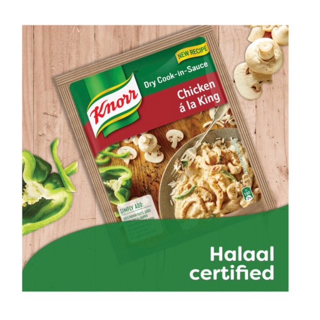 南非帶回_Knorr Chicken A La King Dry Cook In Sauce_異國美食_乾煮醬汁_燉炒肉 | 蝦皮購物