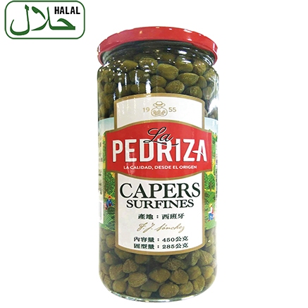 La Pedriza 酸豆 450G / 920G 西洋白花菜蕾芽 Capers Surfines 食研所 | 蝦皮購物
