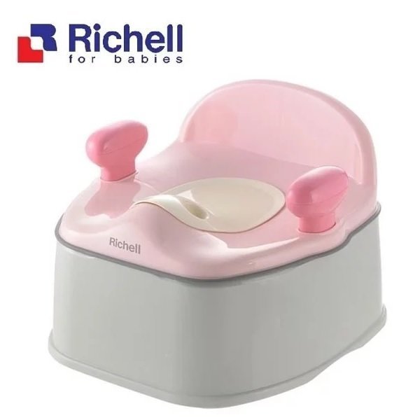 Richell 利其爾Pottis 椅子型三階段訓練便器 (4973655442258粉色) 1725元 | 蝦皮購物