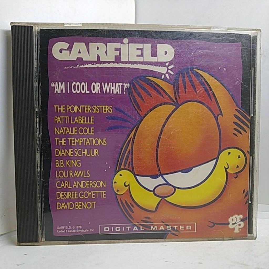 原版 歐美動畫VCD、電視原聲帶 / 加菲貓 Carfield AM I COOL OR WHAT / 張菲 國語配音、 | 蝦皮購物
