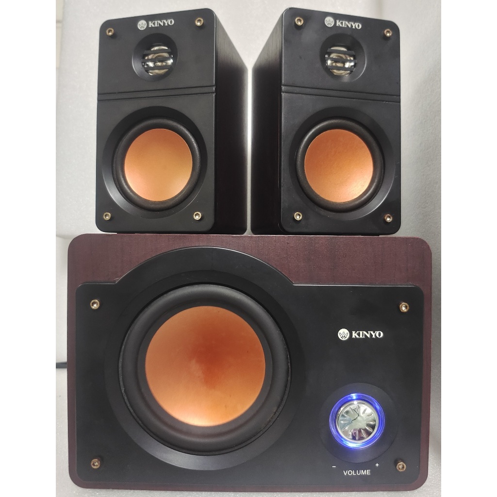 KINYO 全木質2.1聲道重低音喇叭(音響大師 KY-950) 2.1聲道防磁喇叭 | 蝦皮購物