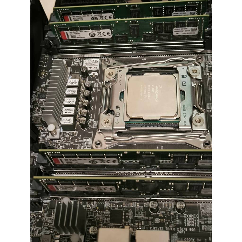 頂級稀有工作站Intel Xeon W-2195, 超微X11SRA-F，金士頓128GB記憶體，傲騰SSD | 蝦皮購物