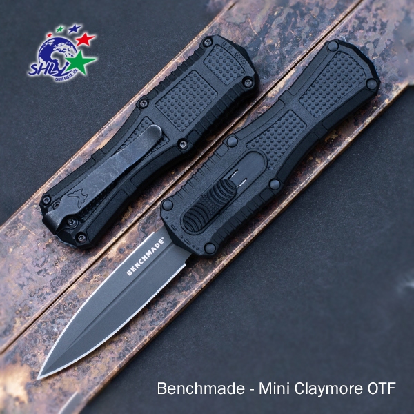 詮國 Benchmade - Mini Claymore OTF 彈出式戶外工具刀 / D2鋼 3375GY | 蝦皮購物