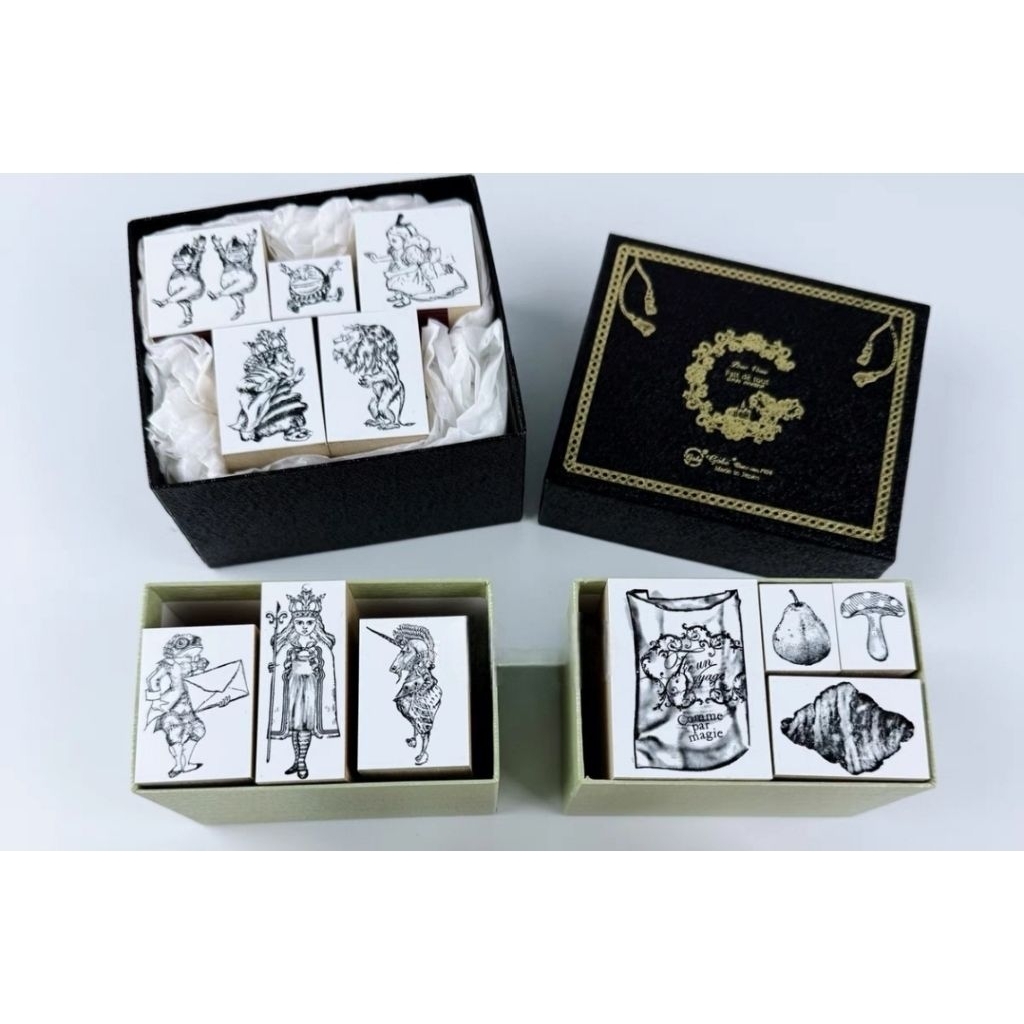日本gobe stamp 公主 愛麗絲 套裝印章 日空 途中 | 蝦皮購物
