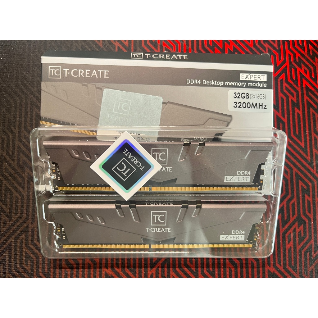 十銓 T-CREATE EXPERT DDR4 3200 雙通道 32G(16G*2) | 蝦皮購物