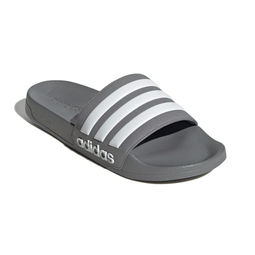 adidas 拖鞋 ADILETTE SHOWER 愛迪達 男女款 運動拖鞋 防水拖鞋 輕量拖鞋 防水 灰 GY1891 | 蝦皮購物