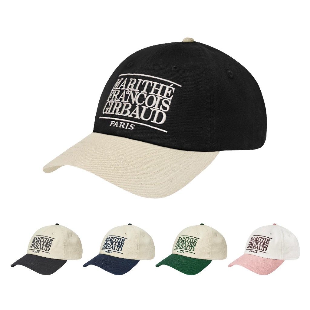 MARITHE & FRANCOIS GIRBAUD COLOR BLOCK CAP 多色 MFG 老帽 韓國代購 | 蝦皮購物