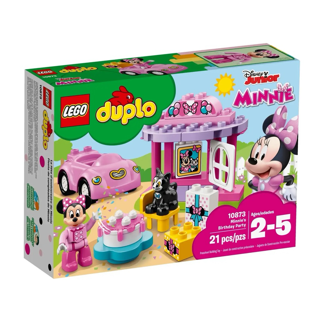 絕版 近全新德寶LEGO DUPLO 10873 Minnie’s Birthday Party（米妮的生日派對） | 蝦皮購物