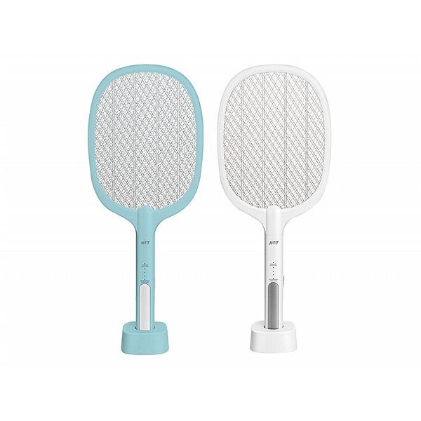 【H.T.T中華大雄】雙模式誘蚊座充電蚊拍 HTT-2132 (藍/白) | 蝦皮購物